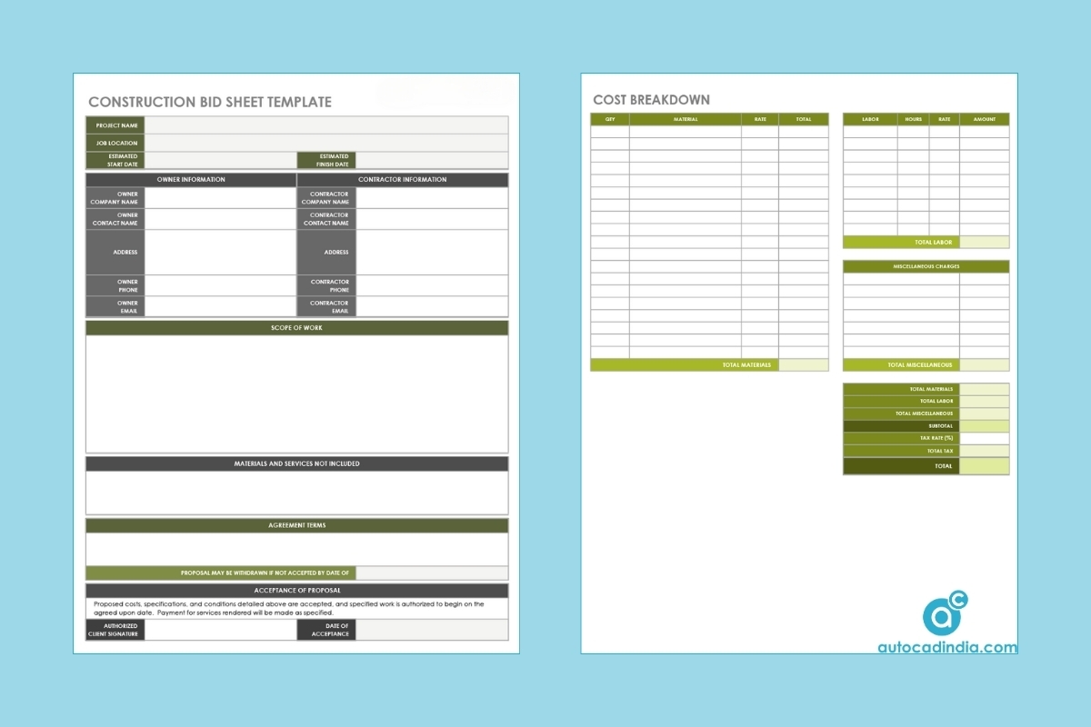 18 Must-Have Construction Documents AEC Project